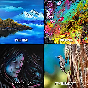 US Art Supply 6 X 6 inch Professional Artist Quality Acid Free Canvas Panel Boards 24-Pack (1 Full Case of 24 Single Canvas Panel Boards)