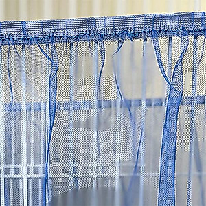 LIUGOU Universal Bird Cage Seed Catcher,Seed Catcher Guard Net Cover,Parrot Nylon Mesh Net Cover,Soft Airy Cage Net Stretchy Skirt for Round Square Cages