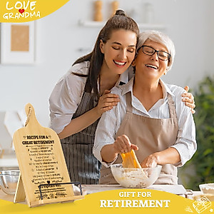 IKEDAS Retirement Gift for Woman, Cookbook Stand, Women Gift Ideas Cookbook Holder, Relaxation Gifts for Women, Recipe Book Stand, Cook Book Stand for Kitchen Counter, Thoughtful Gifts for Women