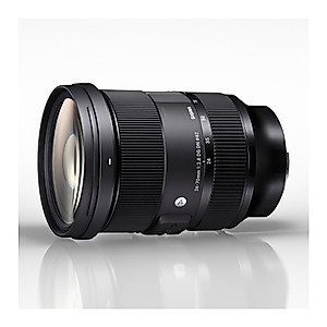 Sigma 24-70mm f/2.8 DG DN Art Zoom Full Frame E-Mount Lens Bundle with Software Suite, 64GB Extreme PRO SD Card and Hard Case with Customizable Foam (4 Items)