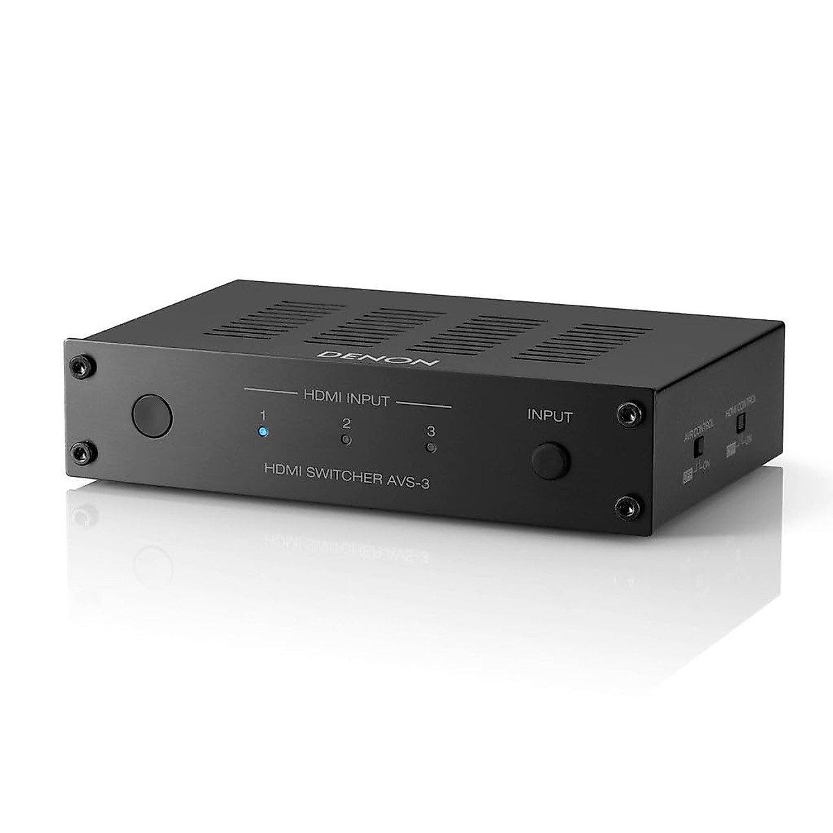 Denon AVS-3BK 3-Port (3 In/1 Out) 8K HDMI Switcher (Black)