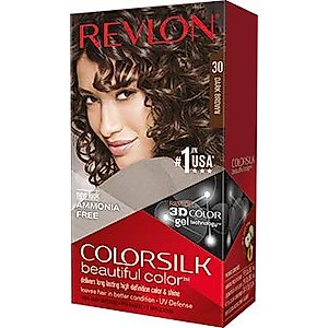 Revlon Colorsilk #30 Dark Brown (Pack of 4)