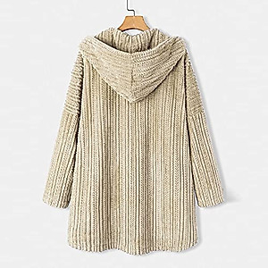 Fleece Lined Jacket Women Waterproof rain Jacket Women Long Plaid Tops Shirts s Jacket Casual Long Sleeve Pocket Slouchy Loose Oversized Lapel Plaid Long Sleeve Coat Jersey Zip up Hoodie Women