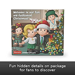 Little People Collector National Lampoon’S Christmas Vacation Special Edition Set In Display Gift Box for Adults & Fans, 4 Figures