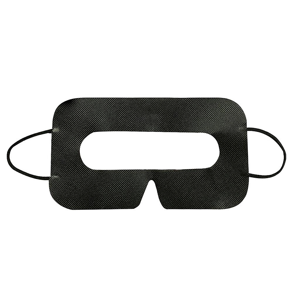 YinQin 100 PCS VR Disposable Eye Mask VR Headset Cover Mask, Sanitary VR Eye Mask, Black VR Eye Mask Cover, Sweatproof VR Headset Cover Mask Universal Eye Mask for VR (Black)