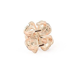 Yeshan Rhinestone and Crystal Metal Jaw Claw Hair Clip,Small Butterfly Design Barrettes for Women,pack of 6.