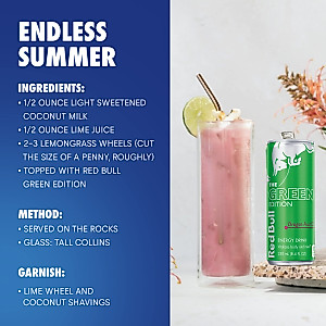 Red Bull Green Edition Dragon Fruit Energy Drink, 12 Fl Oz, 4 Cans