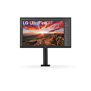 LG Electronics - 27BN88U-B Ultrafine Ergo 27BN88U-B - LED Monitor - 27-3840 x 2160 4K - IPS - 350 cd/m - 1000:1 - DisplayHDR 400-5 ms - 2xHDMI, DisplayPort, USB-C - Speakers - Black Texture