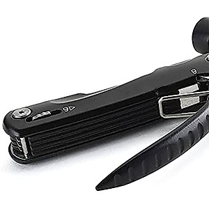 NC Hammer Multitool Camping Accessories with Multitool Card Tool 12 in 1 Cool Gadget Stocking Stuffer for Men Fathers Valentines Day Gifts