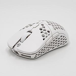 G-Wolves Hati HT-S ACE Wireless Gaming 58 gram Ultra Lightweight Honeycomb Design Mouse(White)