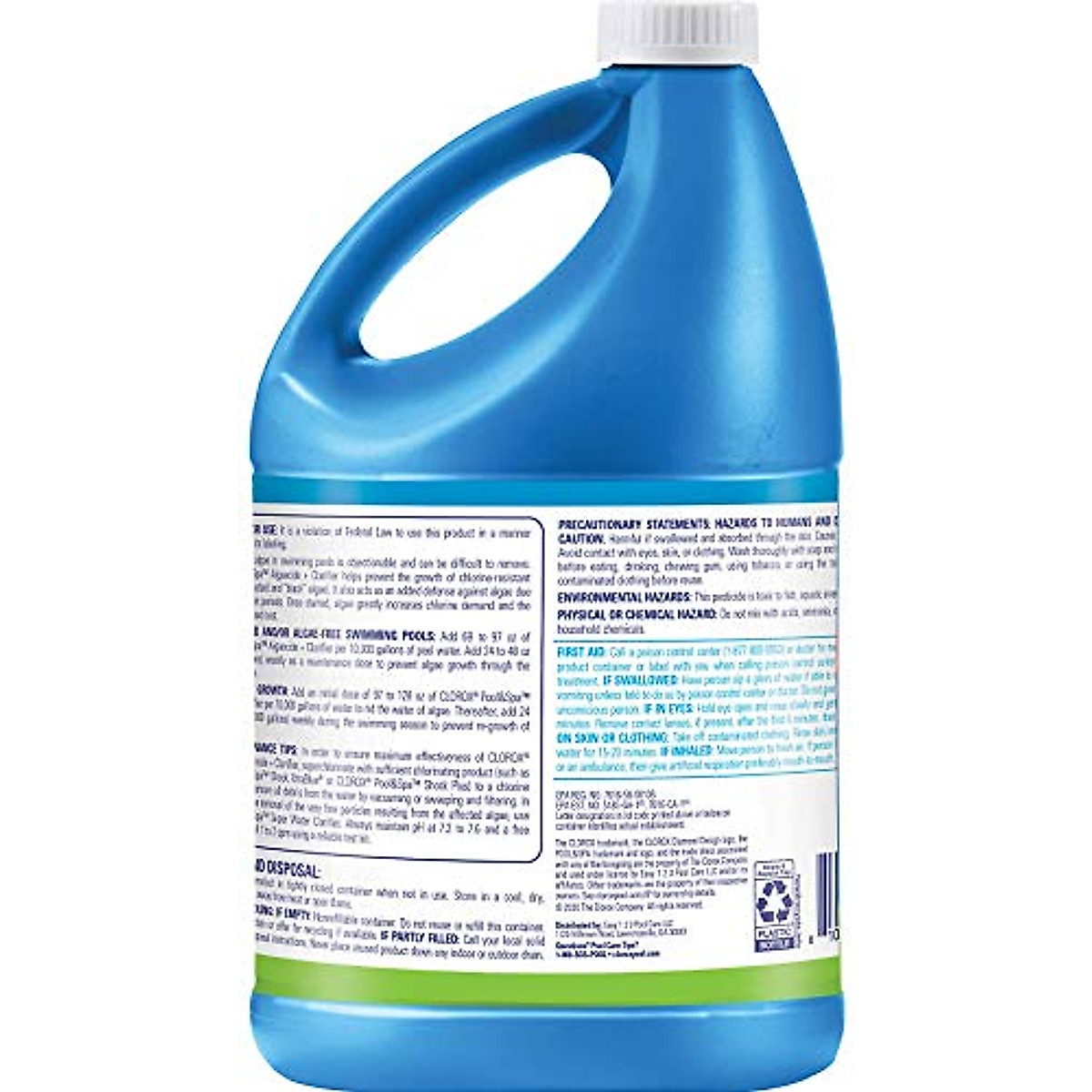 Clorox Pool&Spa 43128CLX 42128CLX Pool Algaecide