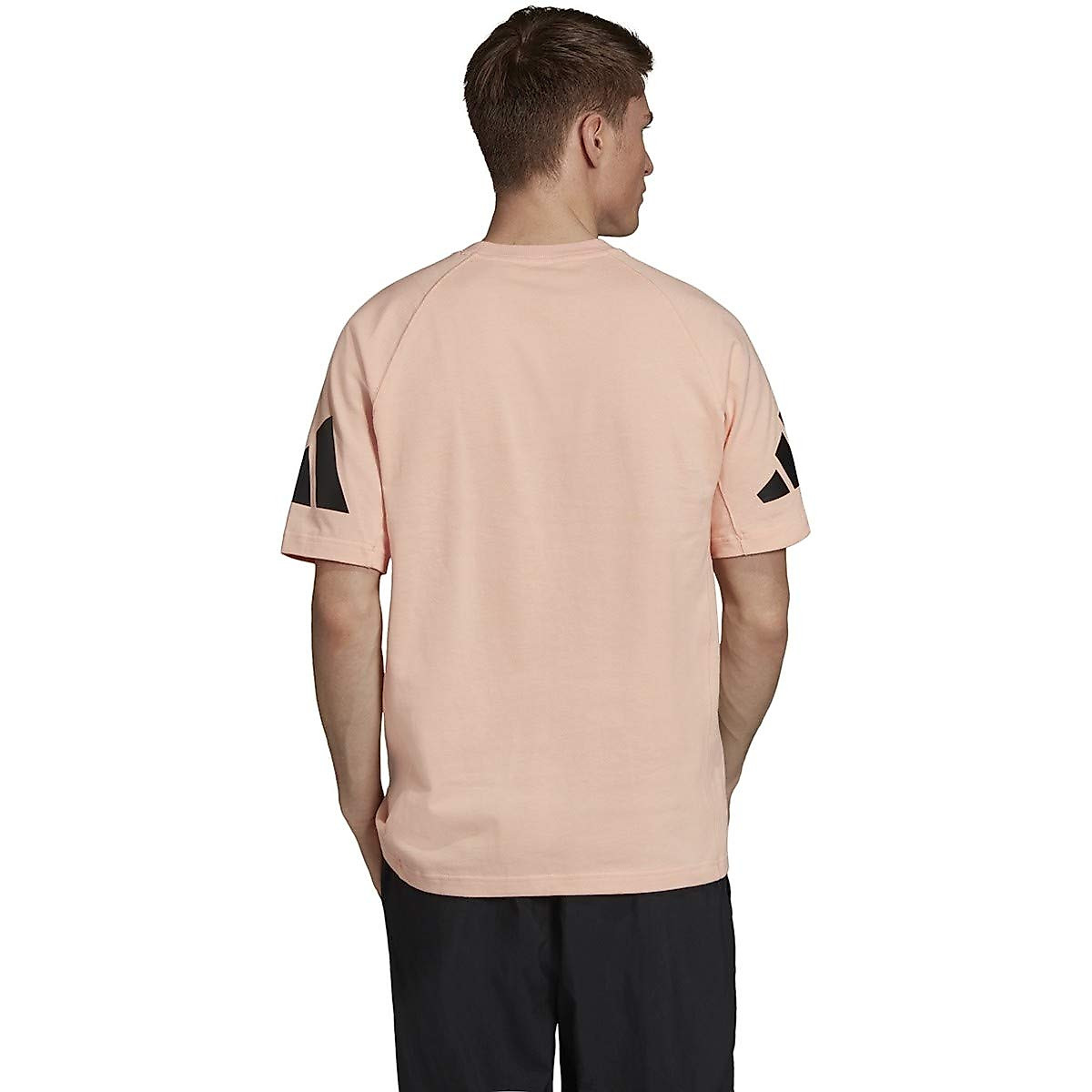 adidas Athletics Men's Pack Heavy Tee, Glow Pink, X-Large