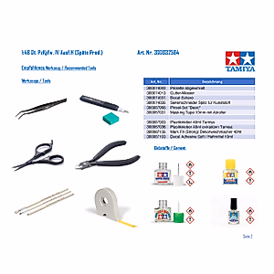 Tamiya 32584 1/48 German Panzer IV AUSF.H Plastic Model Kit