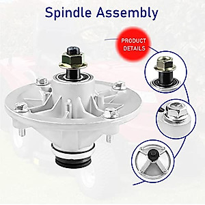 Youxmoto 42 inch Deck Spindle Assembly 110-6866 117-1192 for Toro Timecutter Z4200 Z4202 Z4220 Z4235 Z5020