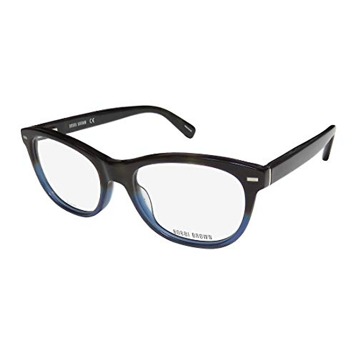 BOBBI BROWN Eyeglasses THE GABBY 0BSV Havana Gray Blue