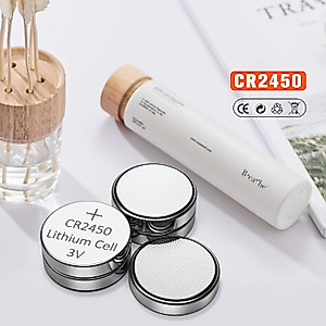 GutAlkaLi CR2450 3V Lithium Batteries - 40 Pack of High-Performance, Long-Lasting Coin Cell Batteries