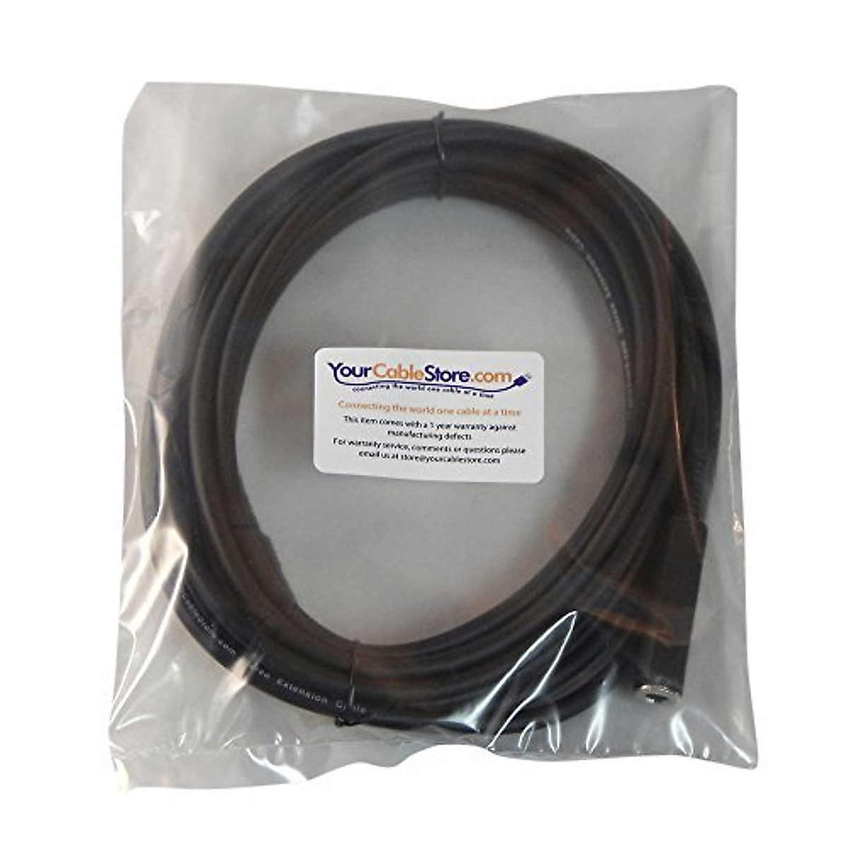 Your Cable Store 15 Foot 1/4 Inch Stereo Extension Cable Male/Female