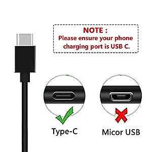 USB C Charger Charging Cable Cord Fit for Bose Frames Tempo, Bose 700/QC45, Sleepbuds II, QuietComfort Earbuds, Bose Sport Earbuds, Bose SoundLink Flex, W-King D7 D8 D9 T9 S7 X10 D9-1 D10 Speakers