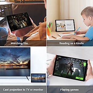 Android 13 Tablet with Keyboard 10.4 inch Tablets,19GB(8+11)Ram 256GB Storage Tablet 1TB Expandable, 8 Core Processor, 2000*1200 IPS, 2.4G/5G WiFi, 8000mAh, BT 5.0, GPS Android Tablets bundle-Black