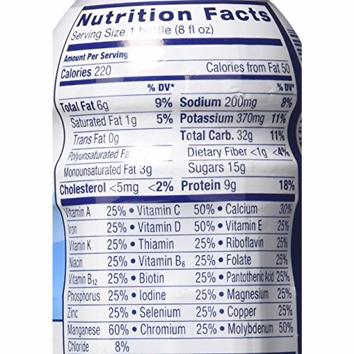 Ensure Original Ready-to-Drink Nutrition Shake, Vanilla, 48 FL OZ