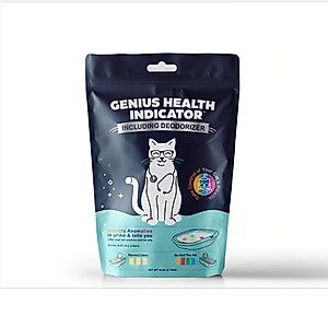 Genius HI - Smart Health Monitoring Cat Litter Deodorizer | Color-Changing Health Indicator Particles | Odor Eliminating & Fragrance-Free | Early Health Insights | As Seen on Shark Tank | Genius