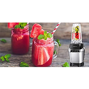 Aigostar 1000W Bullet Blender for Shakes and Smoothies, Personal Blender for Kitchen, Smoothie Blender Juice Licuadora for Crushing Ice Puree Frozen Fruit, Countertop Blender & 24 oz 20 oz To-Go Cups