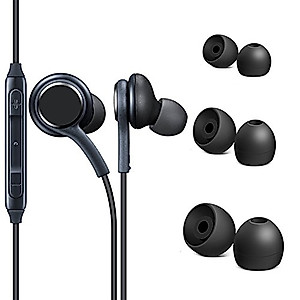 TEEMADE Replacement Ear Tips for Galaxy Earbuds S8 - Earphone Earpads Ear Gels 12 Pieces (Black)