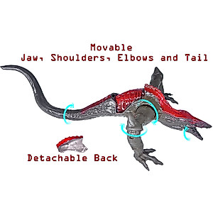 TwCare Godzilla vs. Kong Hollow Earth Skull Crawler Toy Skullcrawler Action Figure, Movie Series Movable Joints King of The Monsters Birthday Kid Gift, Travel Bag