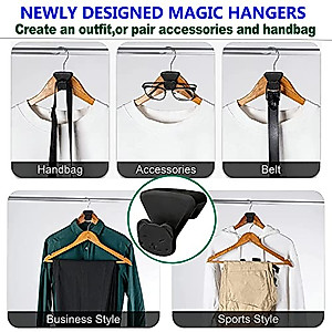 Space Saving Clothes Hanger Connector Hooks,Heavy Duty Hangers Extender Clips to Create Up to 5X Closet Space, Premium Closet Organizer for Hanging Shirts, Pants (36 Pc Value Pack, Cat Hook)