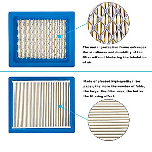 ZLKSKER 14-083-22-S Lawn Mower Air Filter Replace for Kohler 1408322S 14-083-22-S1, Fits Specific XT650 XT675 Lawn Mower Engine, 1pcs