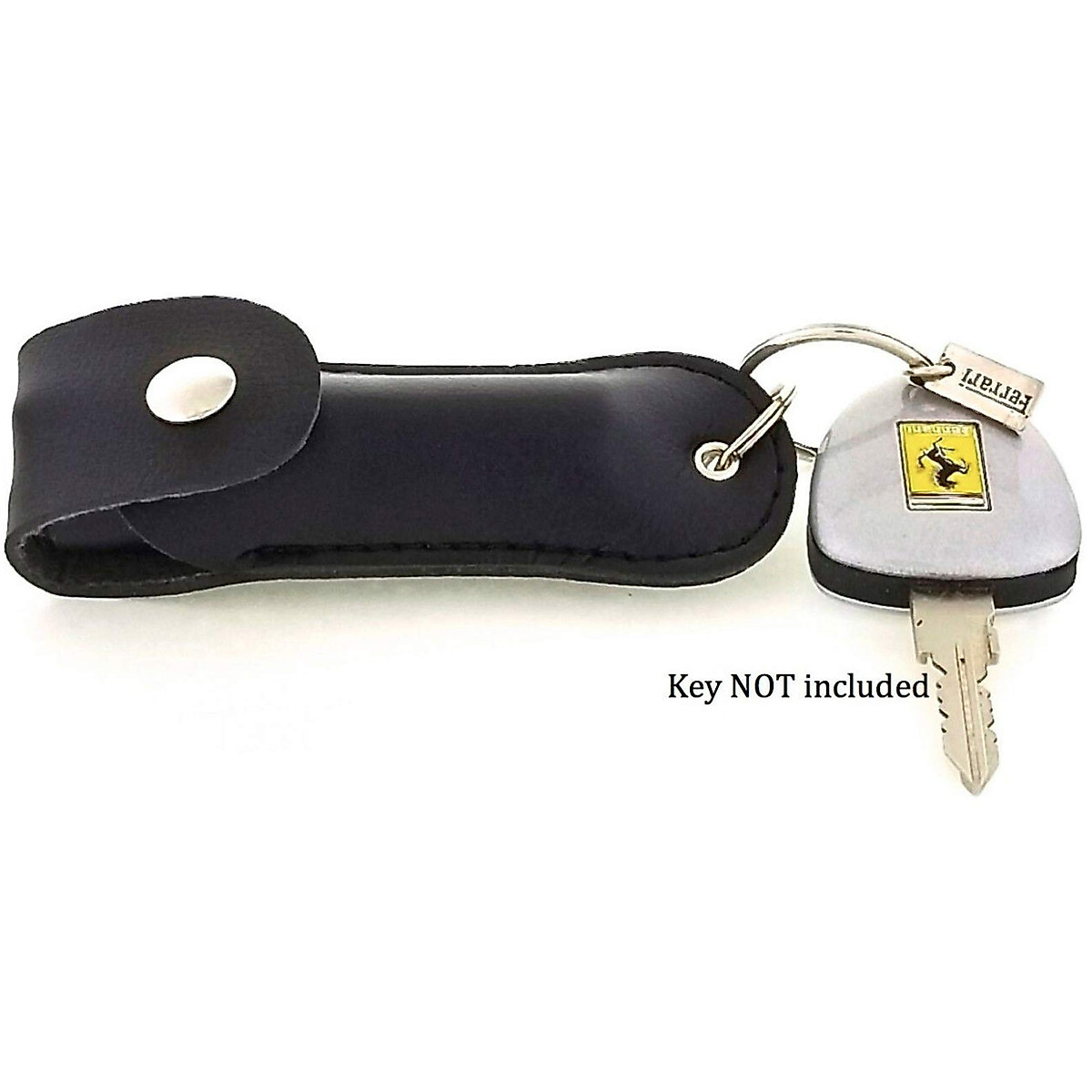 POLICE MAGNUM Mini Pepper Spray Self Defense- Max Heat Strength OC Spray- 2 Pack 1/2 ounce Holster Keychains (Black)