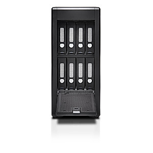 G-Technology 0G05864-1 80TB G-SPEED Shuttle XL Thunderbolt 3 with EV Series Bay Adapters â€“ Transportable 8-Bay Raid Storage Solution
