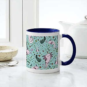 CafePress Axolotls Mugs Ceramic Coffee Mug, Tea Cup 11 oz