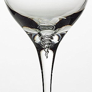 Vacanti Spirale Wine Glass (Set of 2) - Skip Aerating and Decanting - Filter Sediment From Wine Right in the Glass