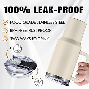 Teacher Gifts for Women, 40oz Teacher Tumbler with Handle, Teacher Appreciation Gifts, Best Teachers Gifts for Birthday Christmas Graduation Back to School Letter of the Week FF Sight World This cup