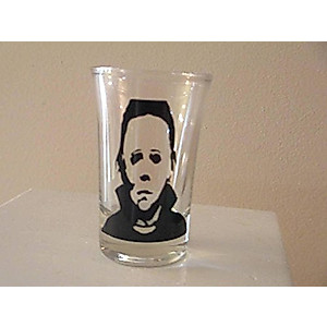 Michael Myers Shot Glass Horror Halloween Drinking Bar Gift for Him Her