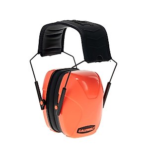 Caldwell Passive - YOUTH Hot Coral - Low Profile 23 NRR Hearing Protection - Adjustable Earmuffs for Shooting, Hunting, Range