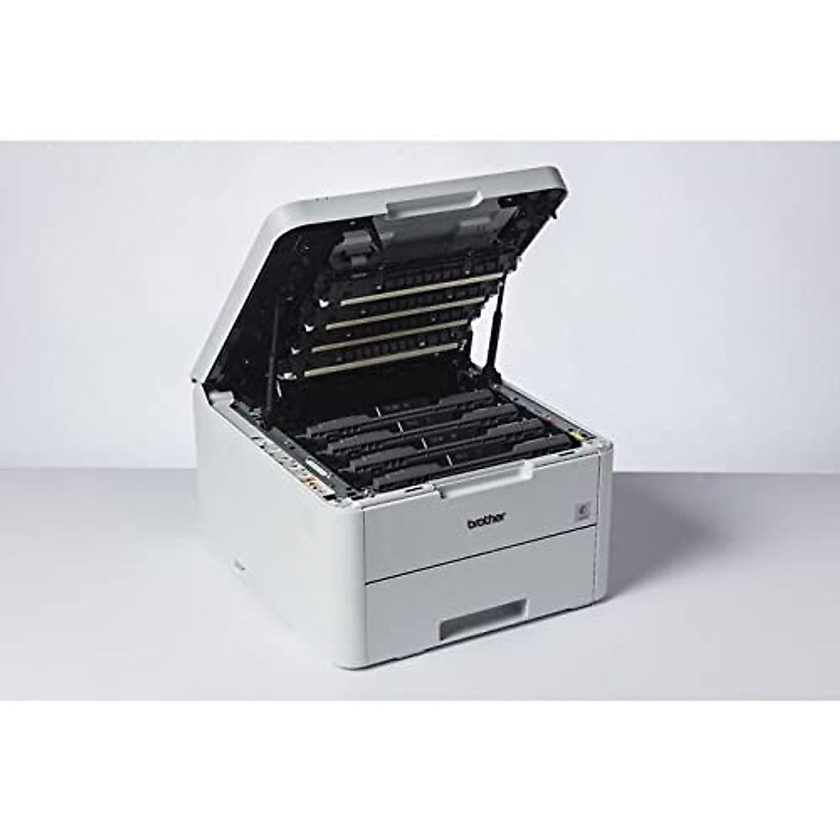 Brother Premium L-3230CDW Compact Digital Color Laser Printer I Wireless I Mobile Printing I Ethernet & USB Connectivity I Auto 2-Sided Printing I Up to 25 ppm I 250 Sheets Input + Printer Cable