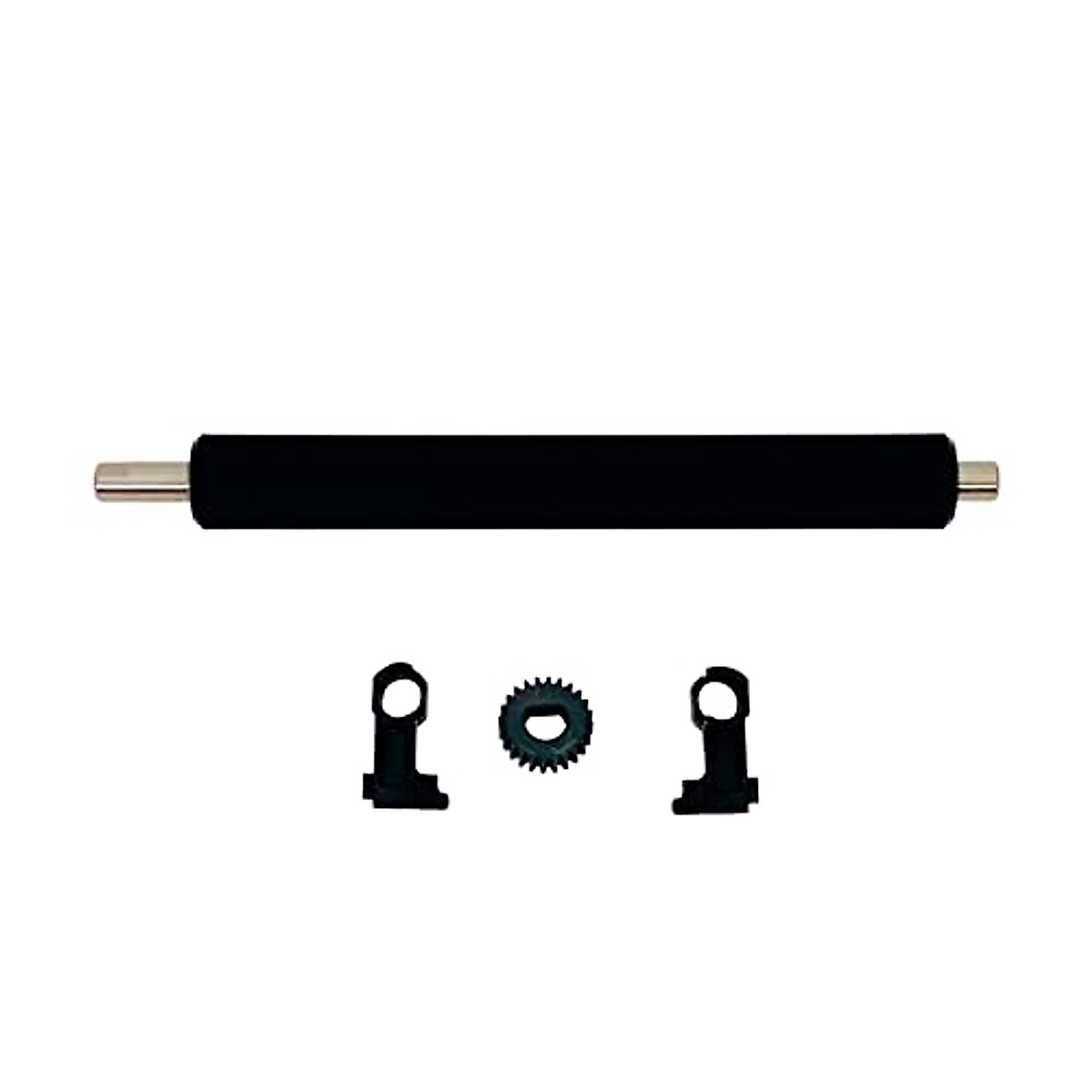 105934-034 Platen Roller with Bearings and Gear Compatible for Zebra GK420D GX420D GK430D GX430D ZP450 ZP500 ZP505 ZP550 Thermal Label Printer