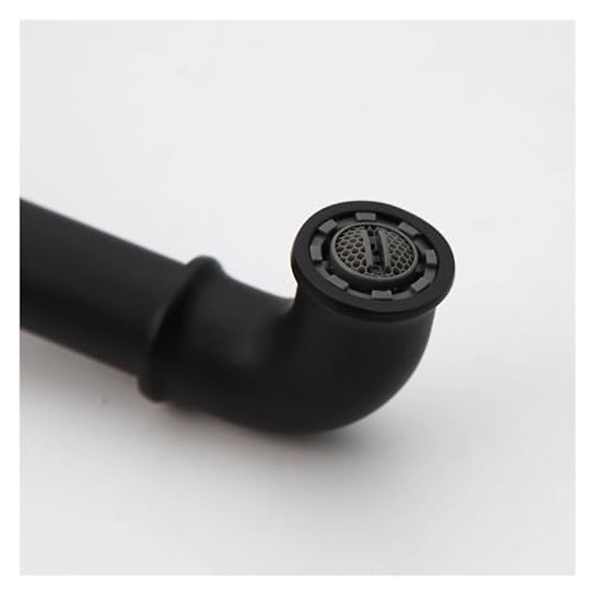 MIYANXI Matte Black Bathroom Faucet Wall Mounted Basin Sink Bathtub Industrial Unique Design Mixer Water Tap with Embedded Box,Kitchen Sink Faucet, WJ5501