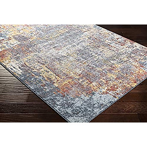 Artistic Weavers Eira Modern Abstract Area Rug, 7'10" x 10'3", Blue/Orange