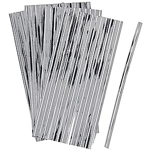 Wilton 75-Pack Pretzel Party Bags, 75 Count, Clear