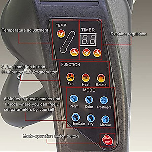 Hair Dryer Hood 360 Degree Rotation Hair Heating Styling Machine Hair Salon Elitzia ETFDXL02 (Wall-Mounted)