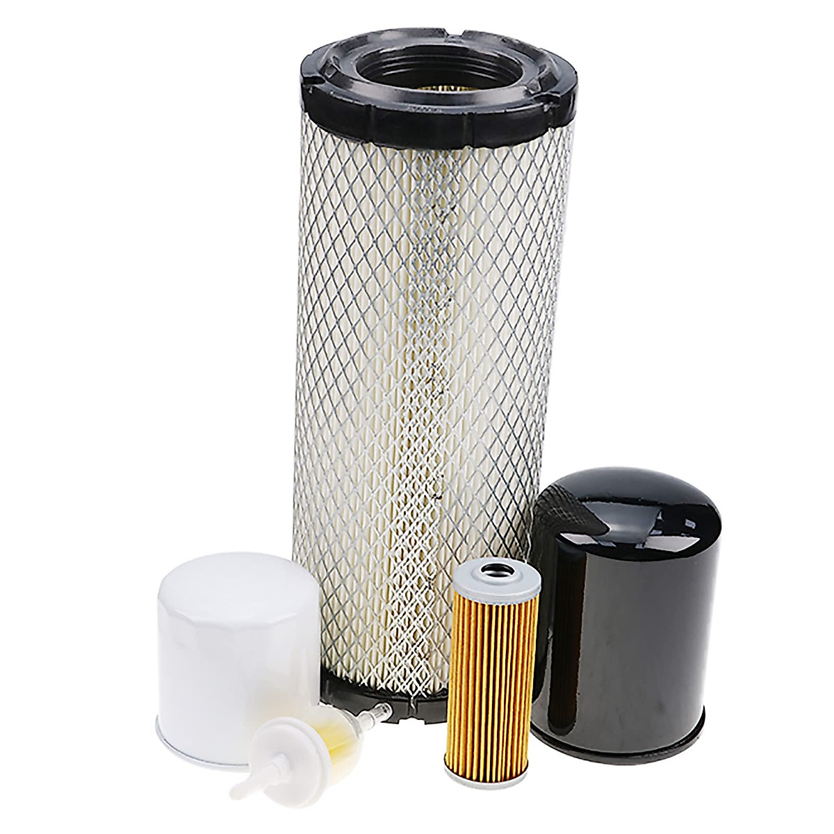 DVPARTS Filter Kit LVA21036 for John Deere 1025R 2025R Compact Utility Tractor