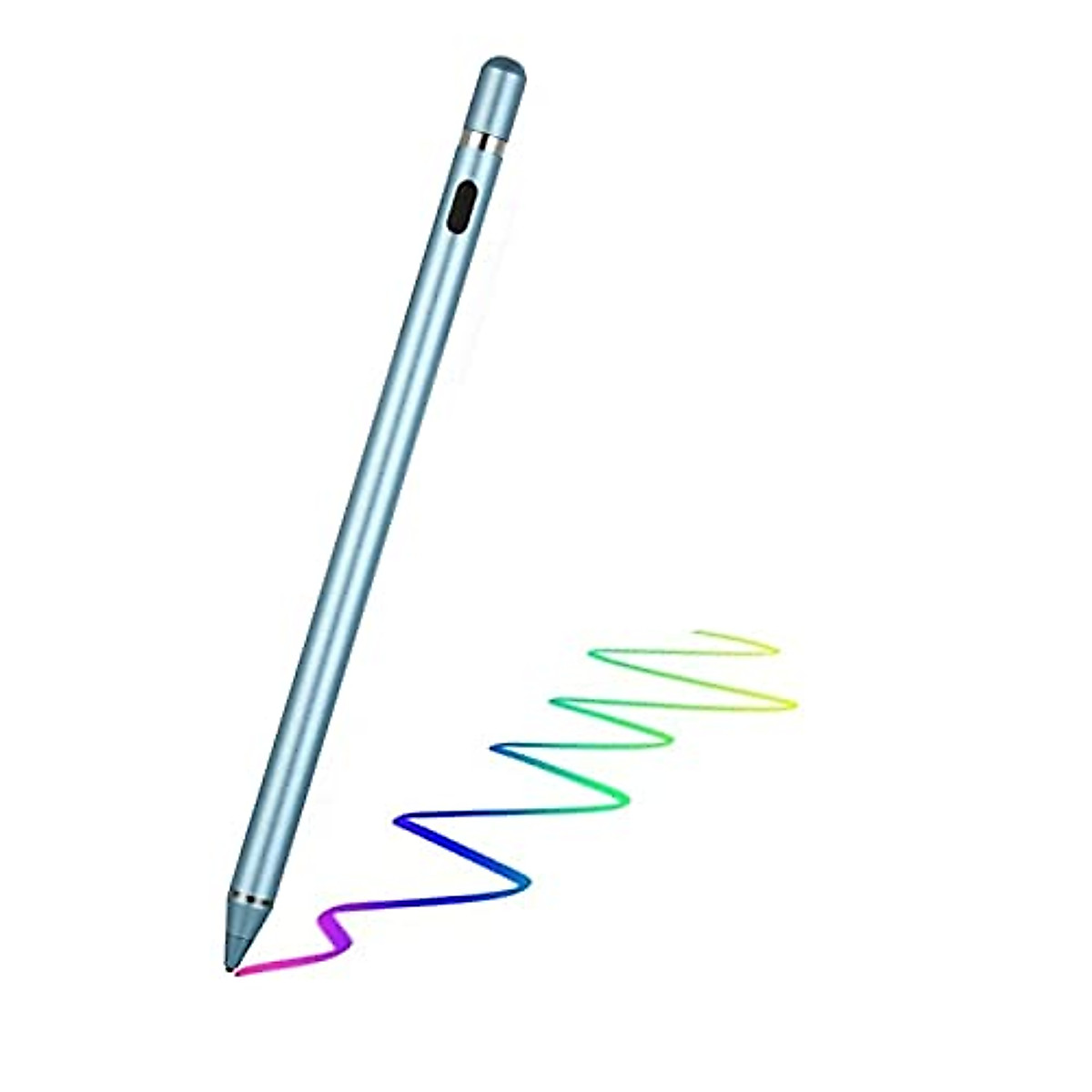 Active Stylus Pens for Touch Screens,Stylus Pen Compatible with Apple iPad, Capacitive Pencil for Kid Student Drawing, Writing,High Sensitivity,for Touch Screen Devices Tablet,Smartphone (Blue)