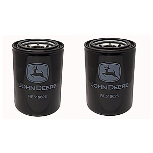 John Deere Original Equipment Oil Filter 2 Pack - RE519626