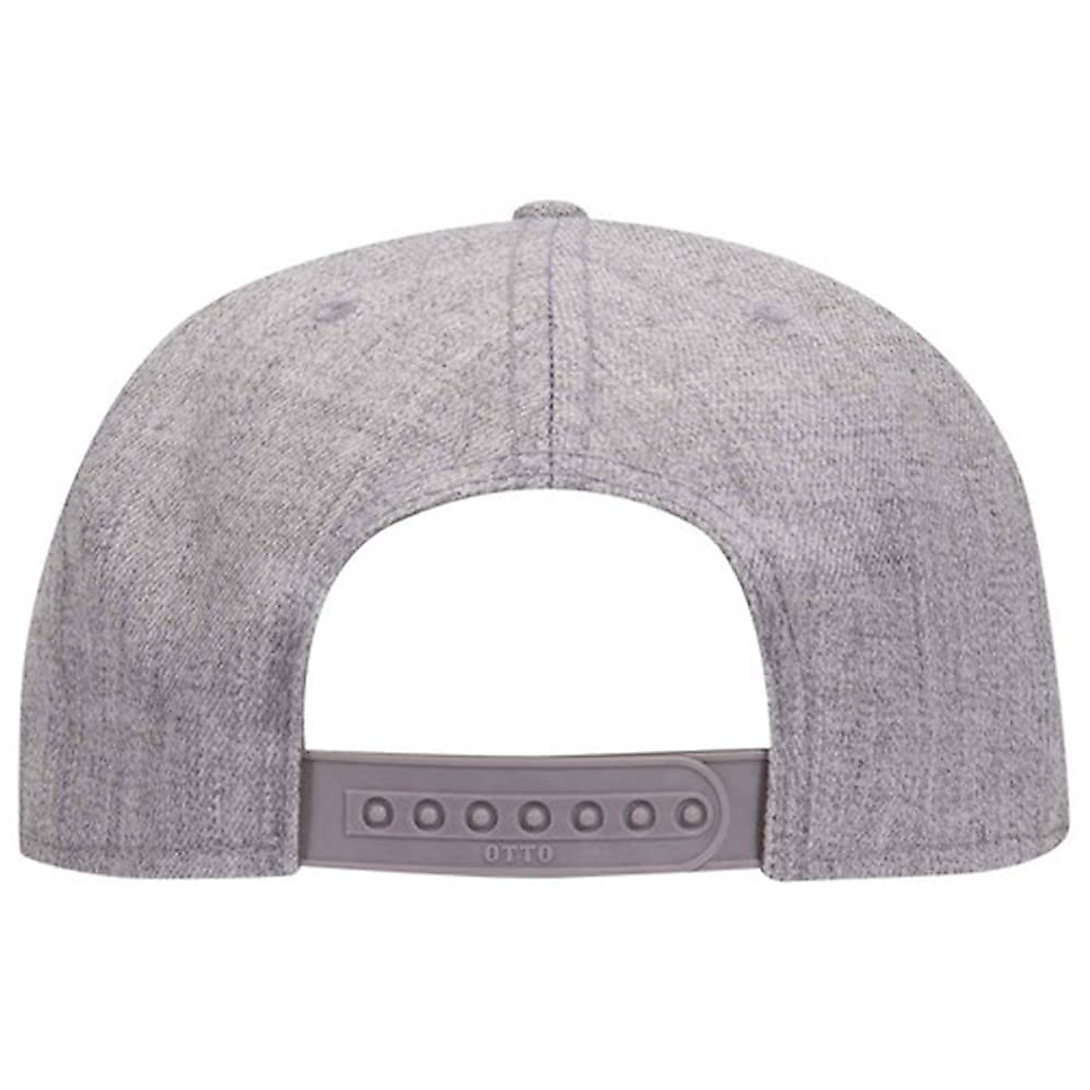 Joe's USA Koloa Surf Thruster Logo Solid Snap (Heather Grey Black with Black Embroidered Logo - One Size)