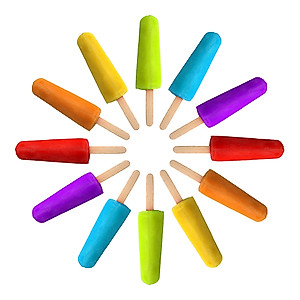 Perfect Stix 4.5" Wrapped Sticks. 8 Per Bundle. Total 504 Sticks, Natural Wood