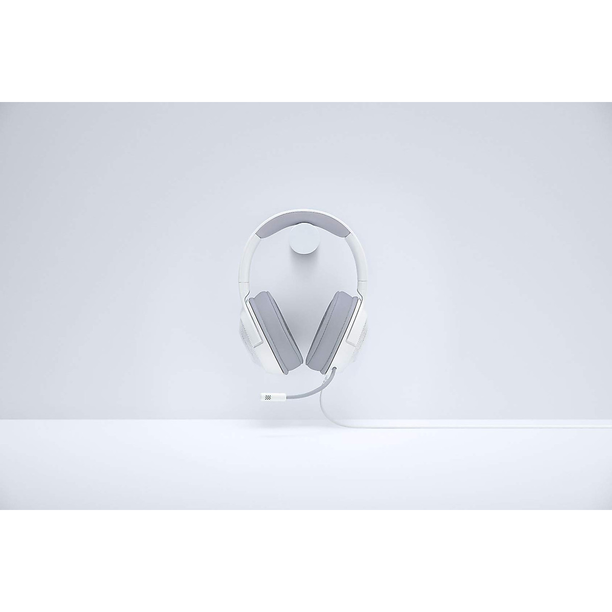 Razer Kraken X Ultralight Gaming Headset: 7.1 Surround Sound Capable - Lightweight Frame - Integrated Audio Controls - Bendable Cardioid Microphone - for PC, PS4, Nintendo Switch - Mercury White