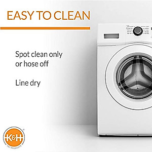 K&H PET PRODUCTS Coolin' Pet Cot, Cooling Cot for Dogs - Gray/Blue, Large 30 X 42 X 7 Inches